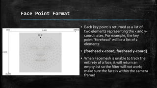 App inventor || Face Mesh Filter Camera and detection system in AI ...