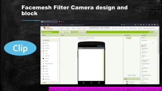 App inventor || Face Mesh Filter Camera and detection system in AI ...