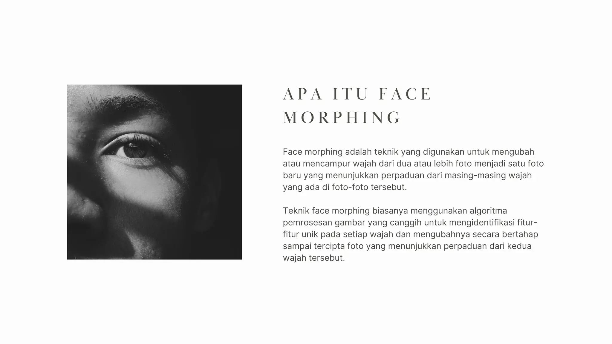 Face Morphing Attack | PPT