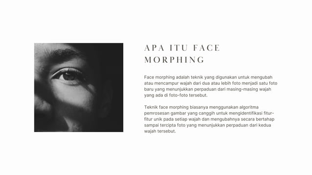 Face Morphing Attack | PPT