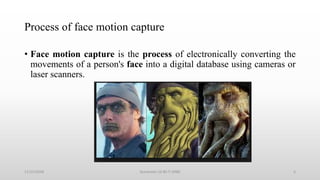 Face motion capture | PPT