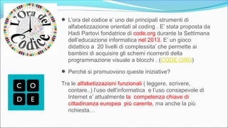 Introduzione al Coding e Pensiero computazionale | PPT