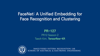 PR 127: FaceNet | PDF