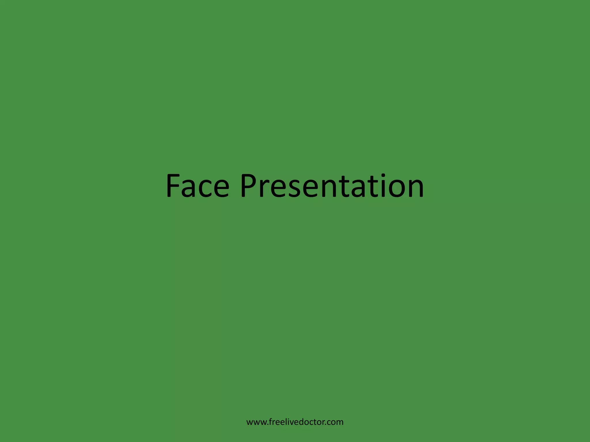 Face presentation | PPTX