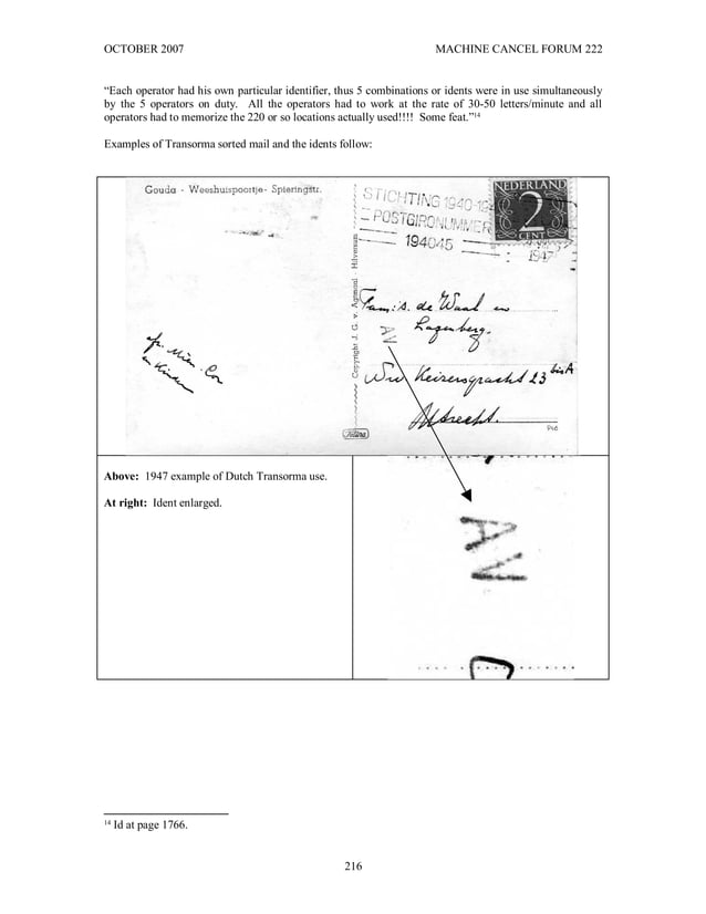 Facer Cancellers | PDF