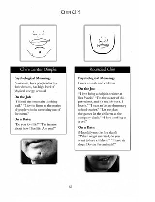 Chin Dimple Face Reading