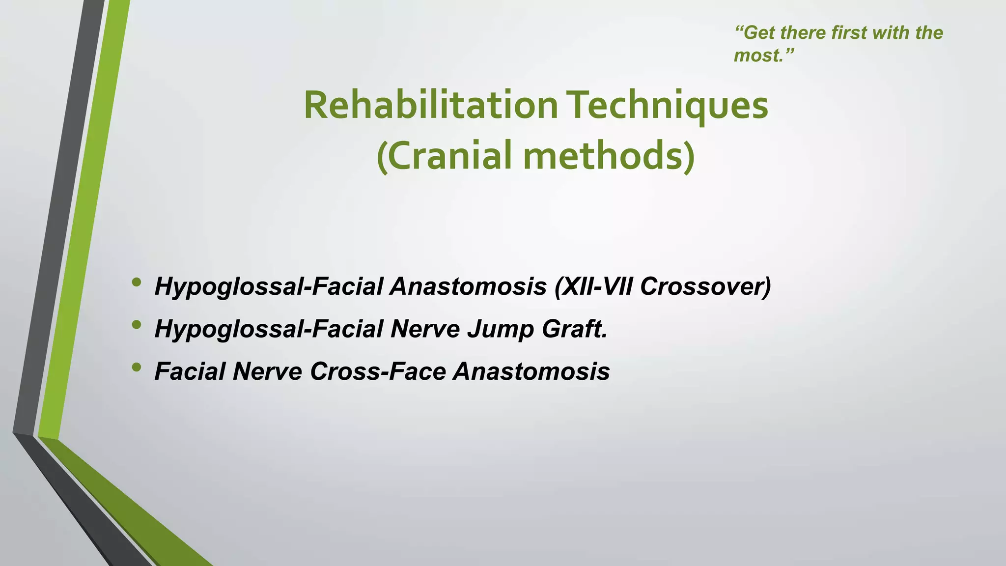 Face reanimation | PPTX