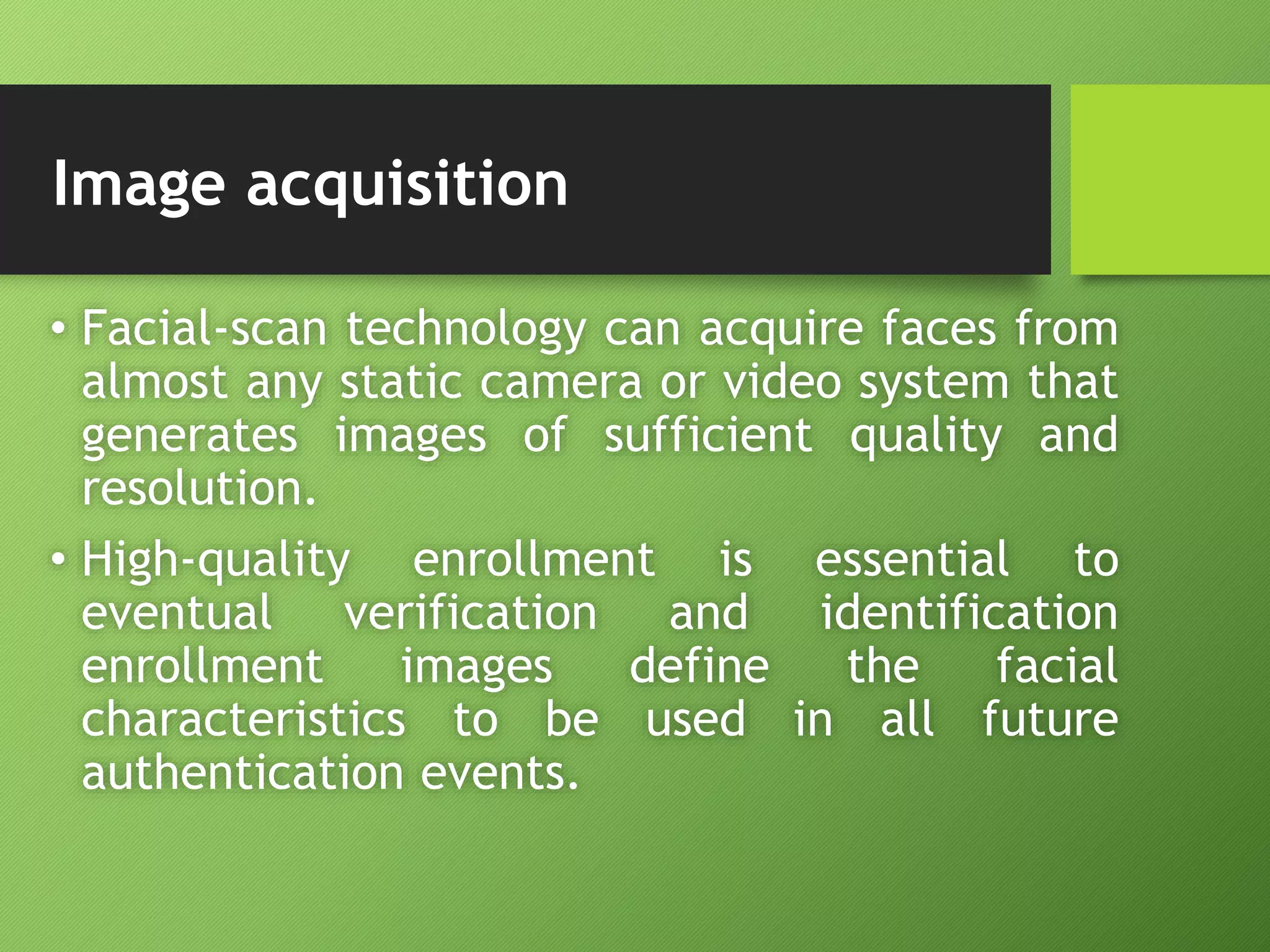 Face recognigion system ppt | PPTX