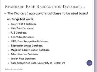 Face recognition Face Identification | PPT