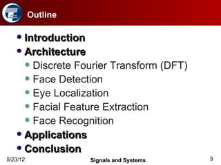 Face recognition system | PPT