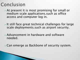 Face recognition | PPTX