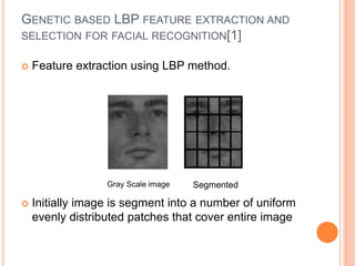 Face recognition | PPTX