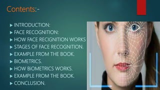 Face recognition | PPTX