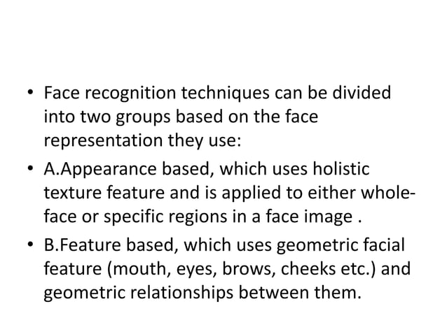 Face recognition.ppt