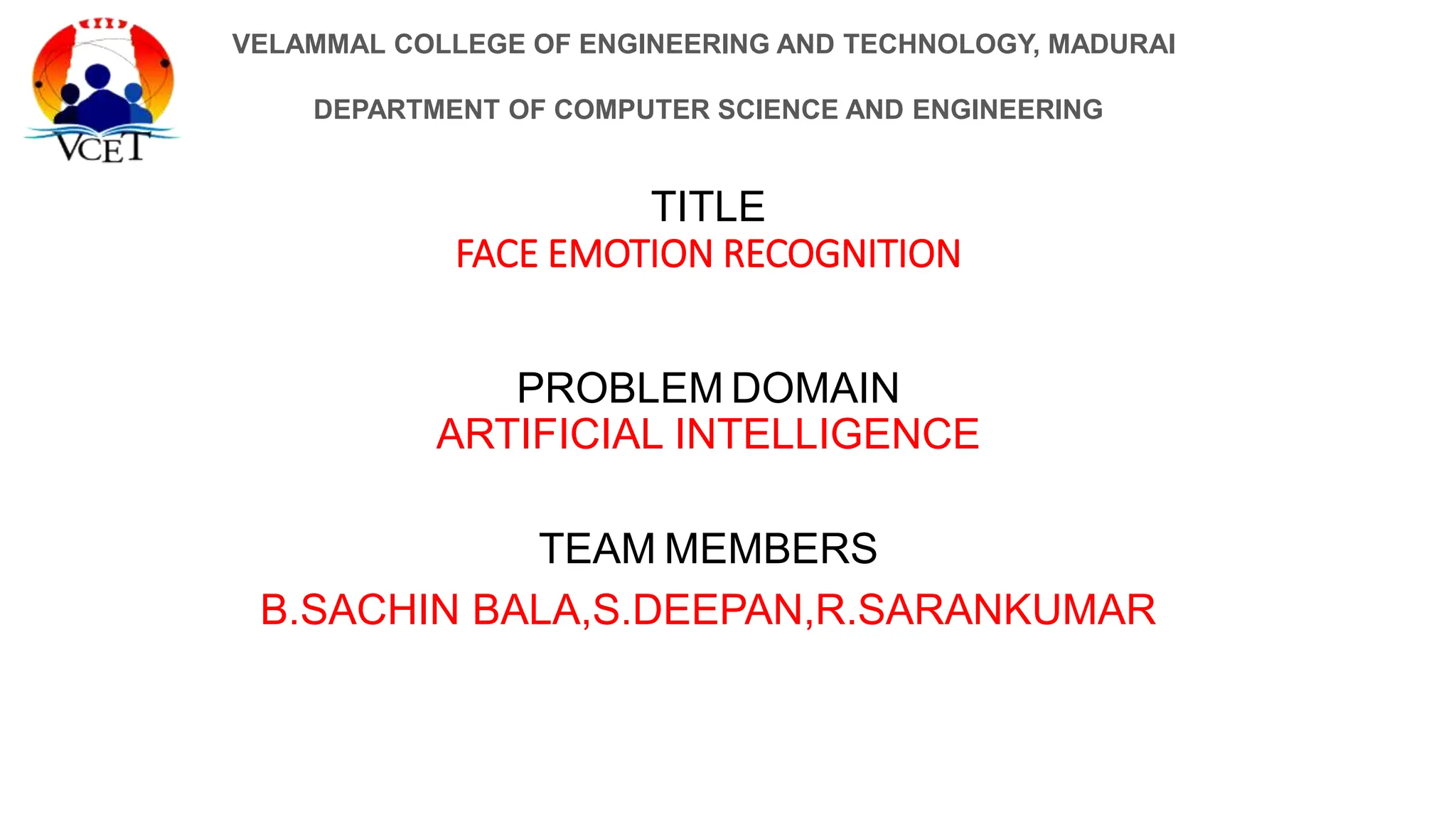 Face recognition using C python by AI for paper presentation | PPT