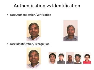 Face Recognition using Eigen Values pptx | PPTX
