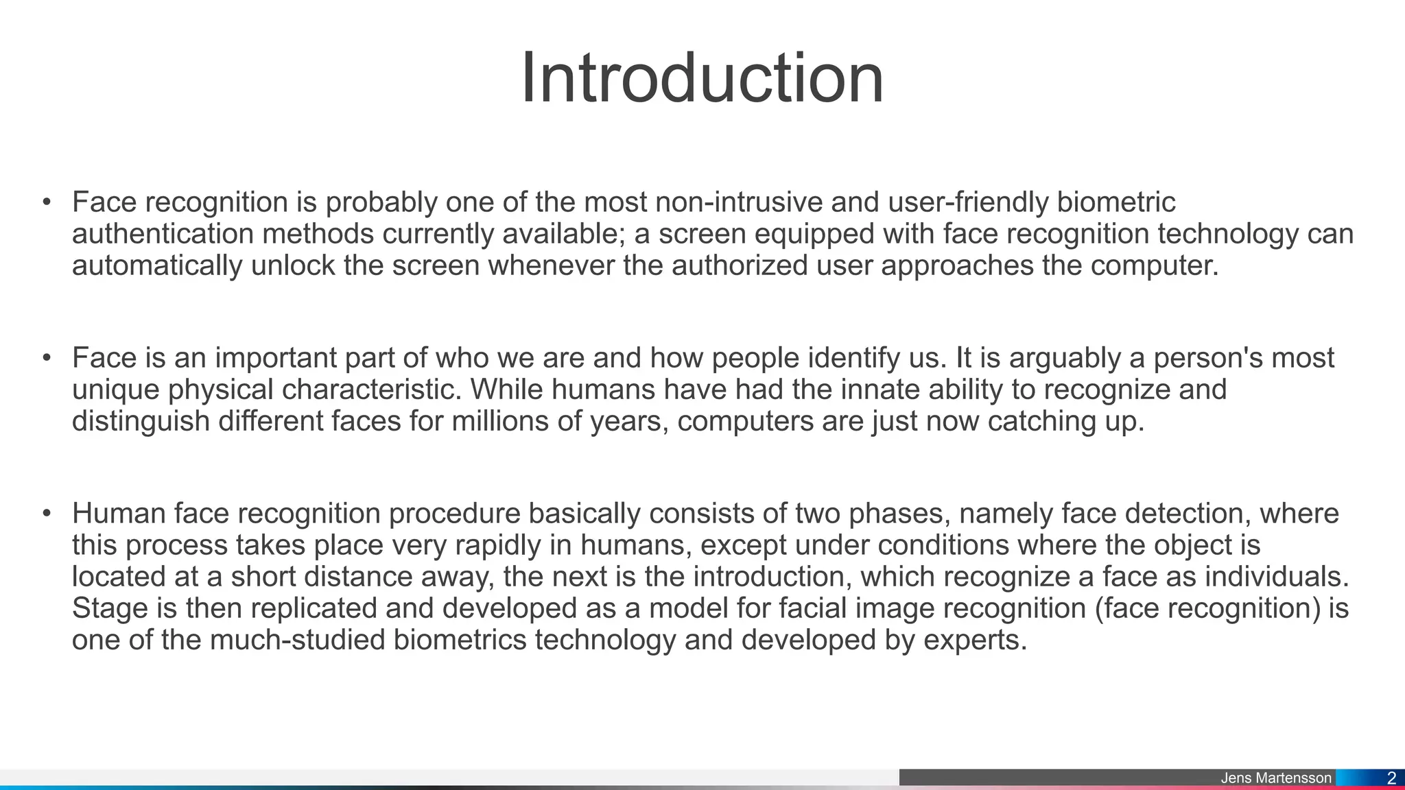 Face recognition svm+pca | PPTX