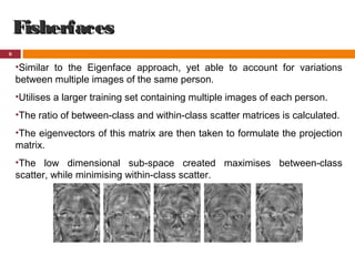 Face recognition: A Comparison of Appearance Based Approaches | PPT