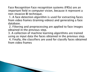 Face recognition and detection | PPTX