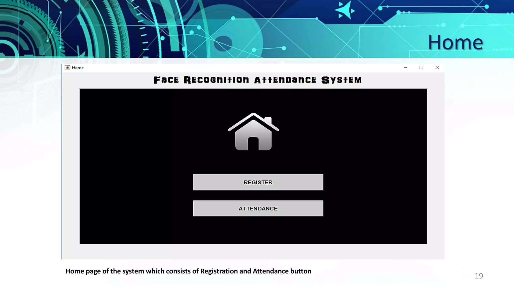 Face recognition attendance system | PPTX