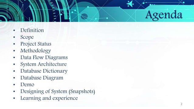 Face recognition attendance system | PPTX