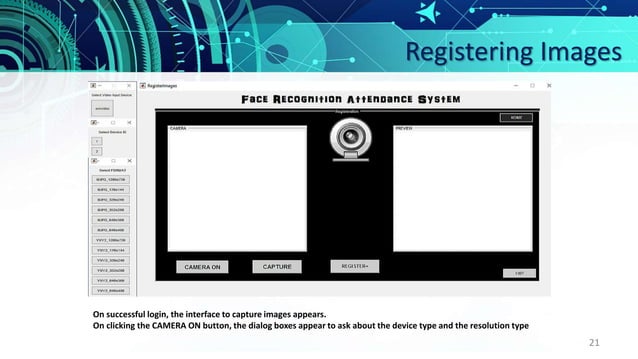 Face recognition attendance system | PPTX