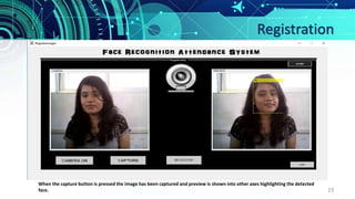 Face recognition attendance system | PPT