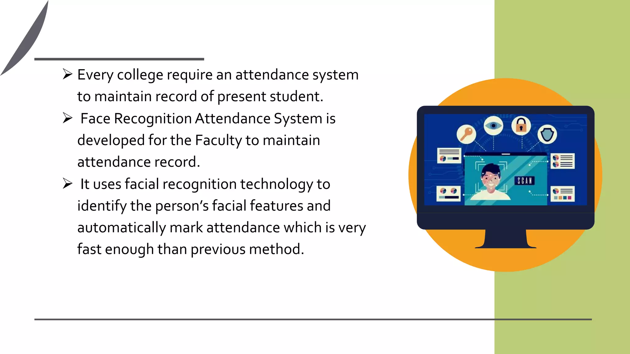 Face Recognition Attendance System 1 1 Pptx