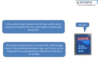 Face Recognition Device F710 | PPT