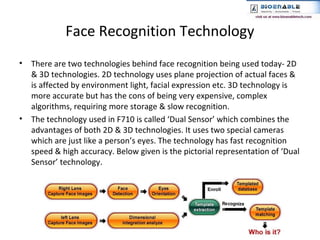 Face Recognition Device F710 | PPT