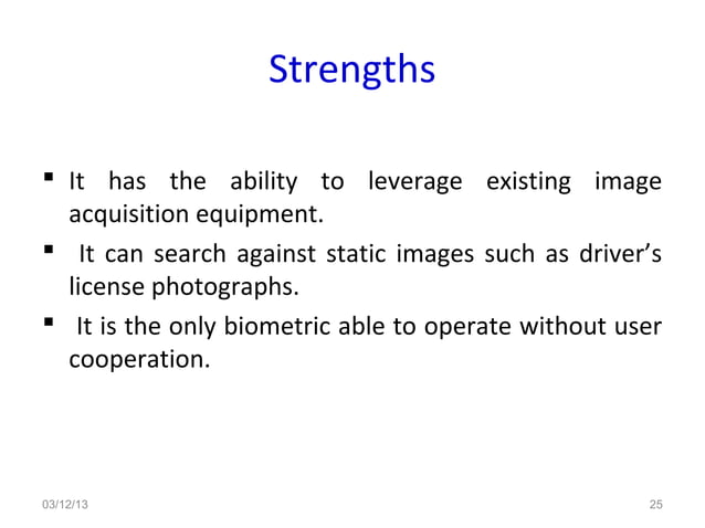 Face recognition ppt | PPT