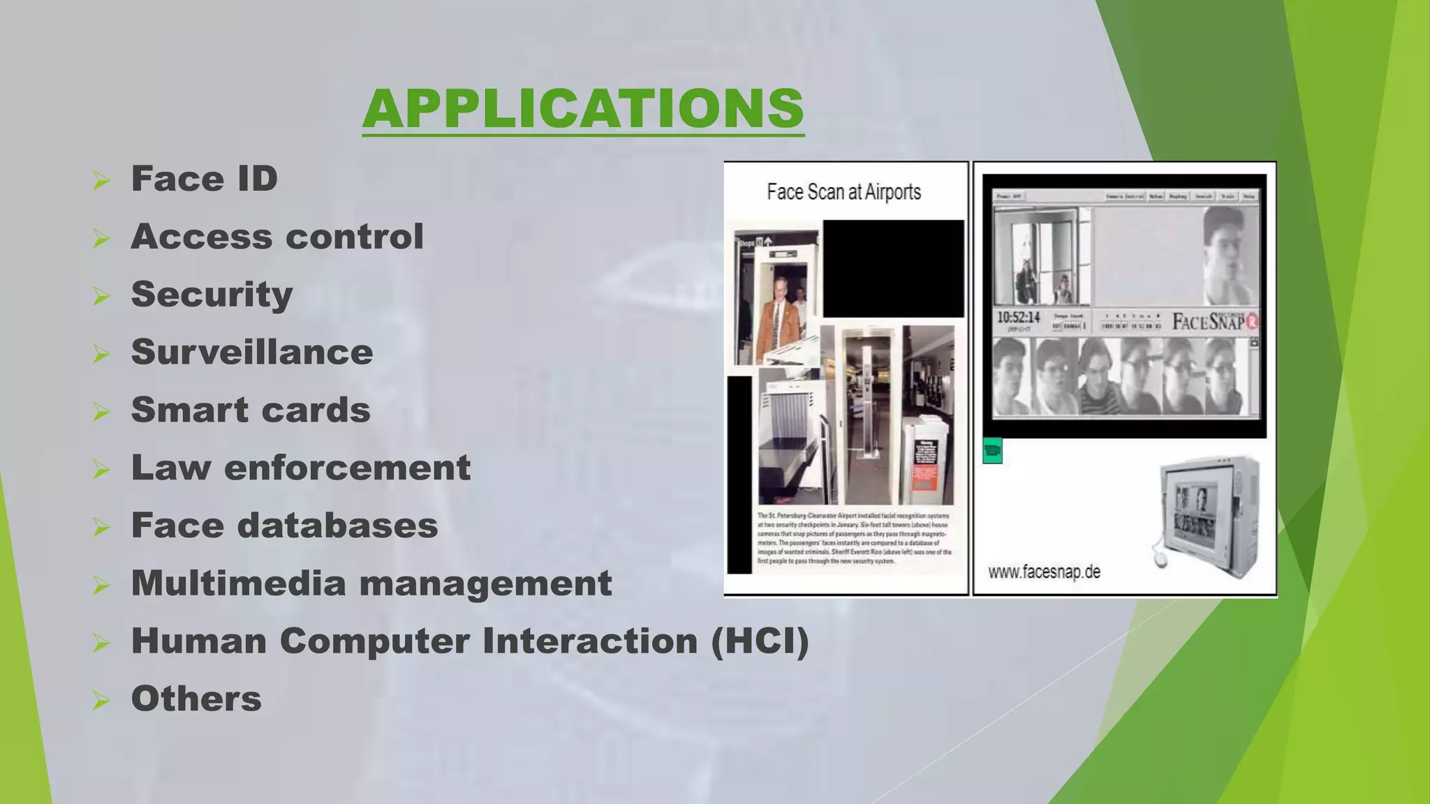 Face recognition ppt | PPT