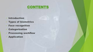 Face recognition ppt | PPT