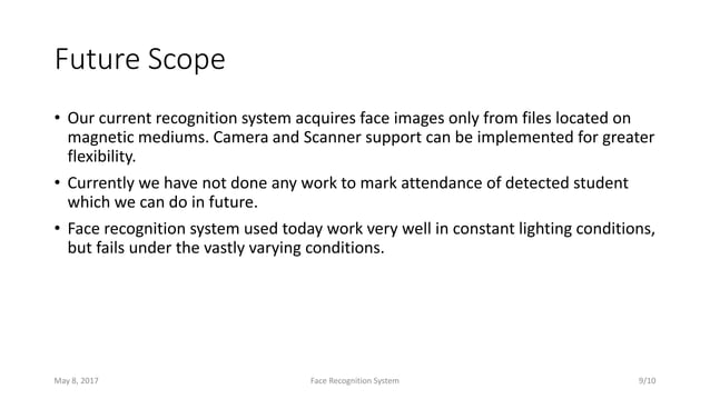 Face Recognition System Using Hidden Markov Model Ppt