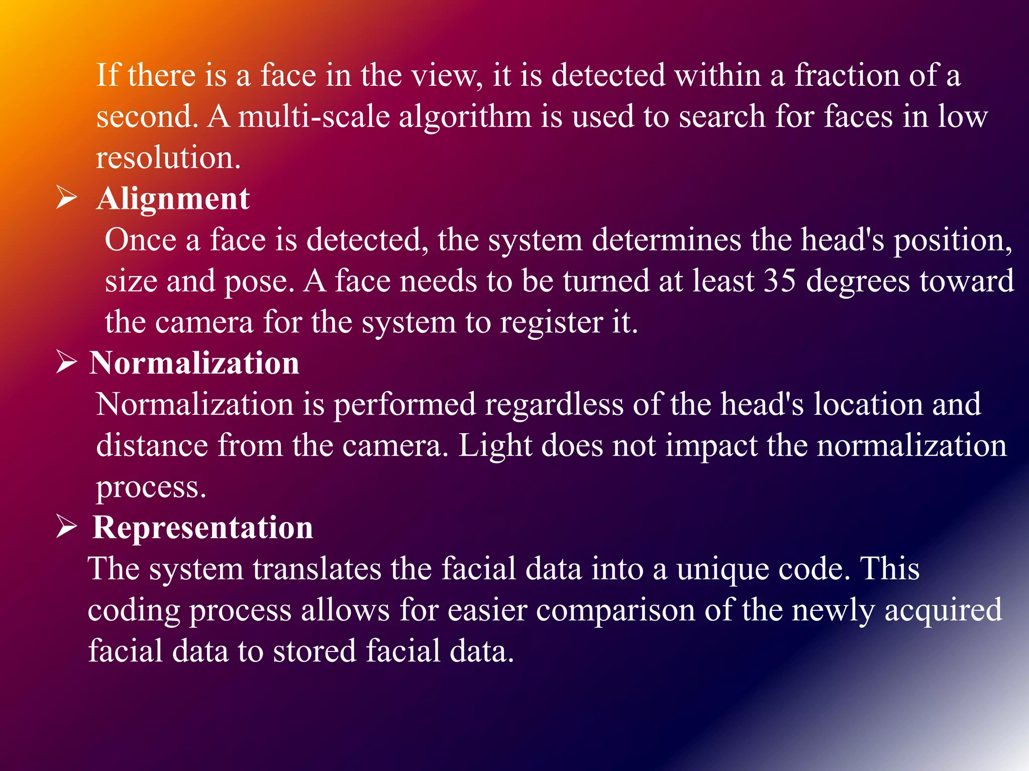 Face Recognition Technology Pptx Computing Technology And Computing