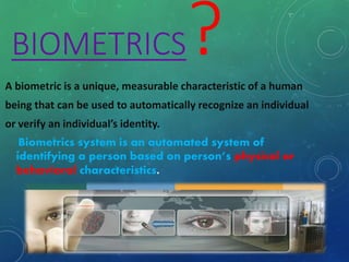 Face Recognition Technology | PPT