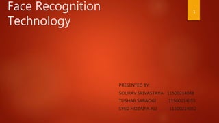 Face recognition technology | PPT