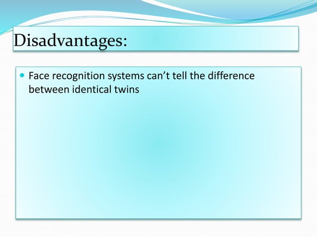 Face Recognition Technology | PPTX | Technology & Computing