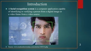 Face recognition technology | PPTX