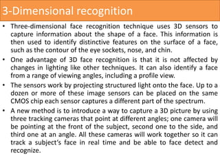 Face Recognition Dissertation | PPTX | Cameras and Camcorders ...
