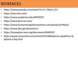 Face Recognition Dissertation | PPTX | Cameras and Camcorders ...