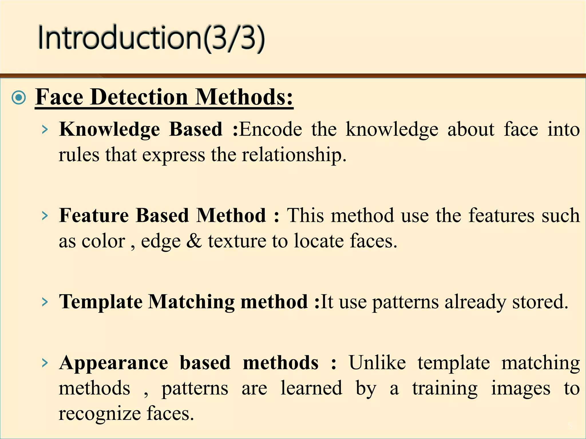 Face Recognition Using Skin Color Ppt