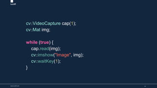 Face recognition with c++ | PPT