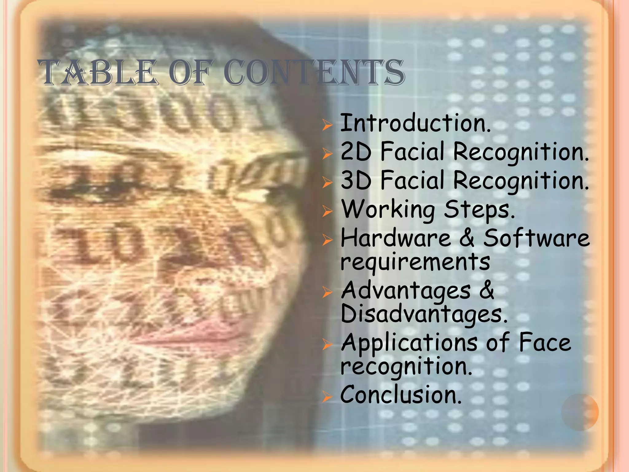 Face recognization | PPTX