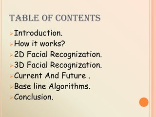 Face recognization 1 | PPTX