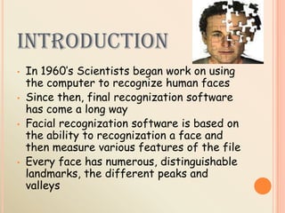 Face recognization 1 | PPTX