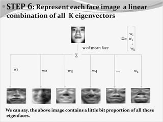 Face recogntion Using PCA Algorithm | PPTX | Physics | Science