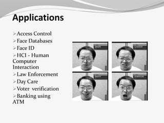 Face recogntion Using PCA Algorithm | PPT