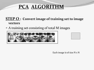 Face recogntion Using PCA Algorithm | PPTX | Physics | Science
