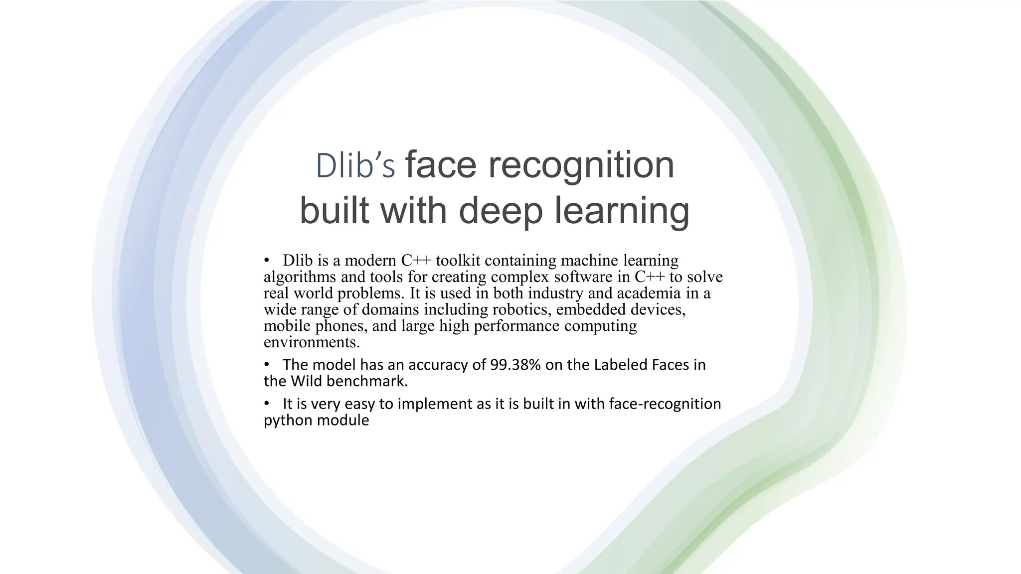 Face Recongnition using Machine Learning | PPTX | Artificial ...